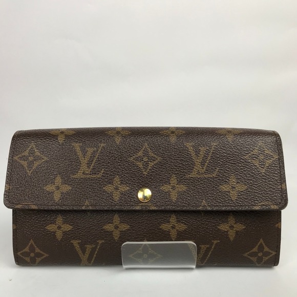 Louis Vuitton | Bags | Louis Vuitton Monogram Portefeuille Sarah Long ...